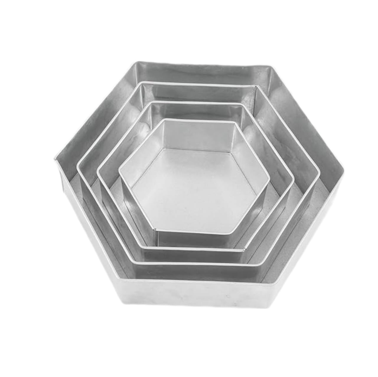 Cake Tin Hexagon – Excel Silk and Bridal